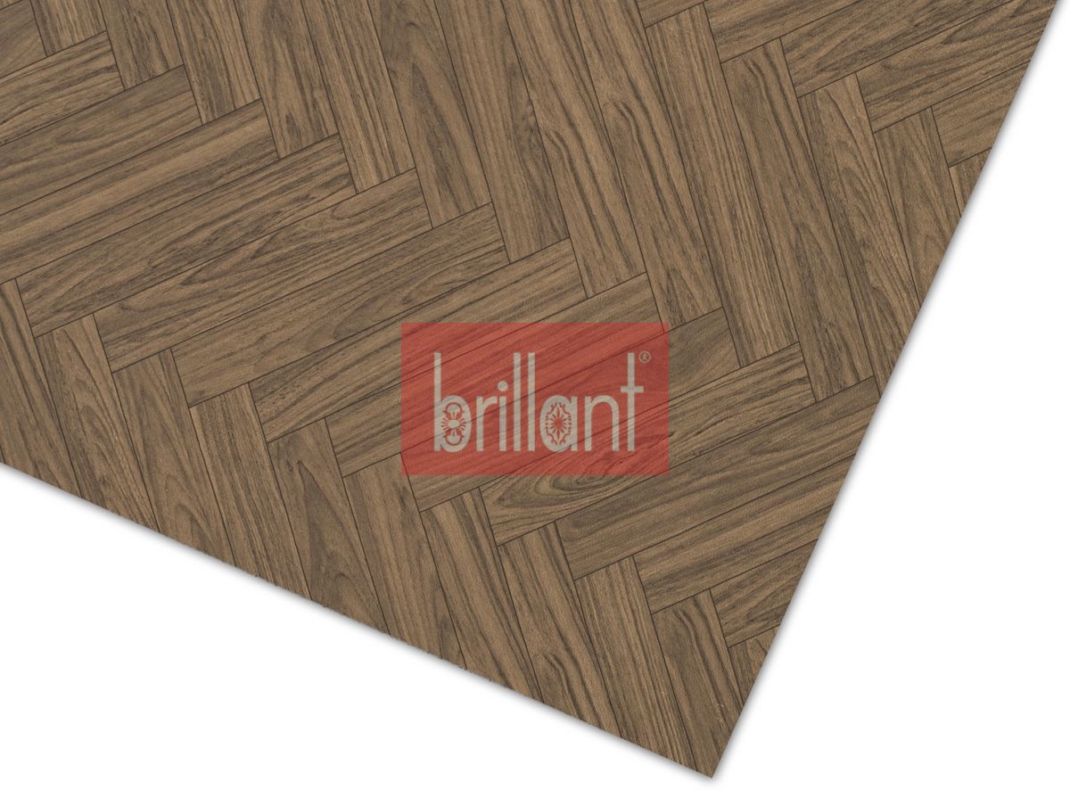 3 Metre En - PARKE DESEN KAHVERENGİ - PVC Zemin Kaplama - Keçeli Kalın ...